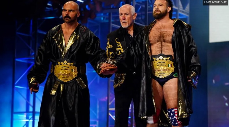 American wrestlers defeat Mexican Lucha Libre stars in AAA Tag Team ...