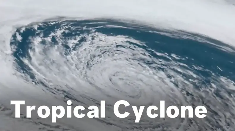 Tropical storm Lisa mounting up in the Caribbean Sea