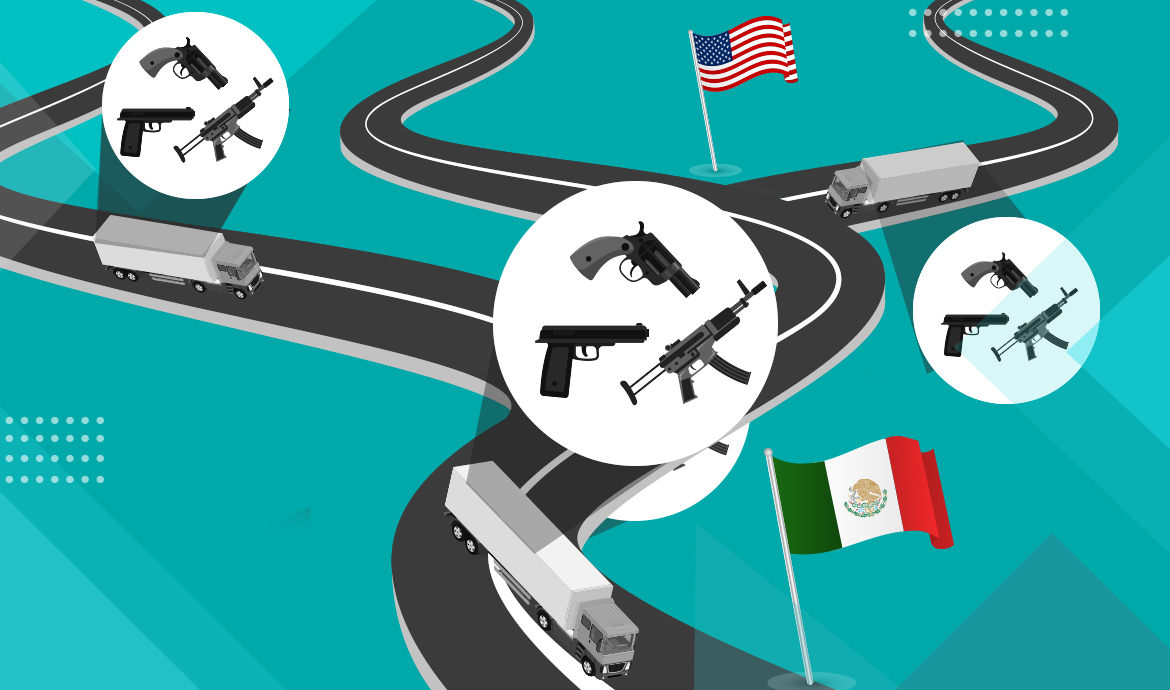 US guns kill more people in Mexico than in the US, research reveals