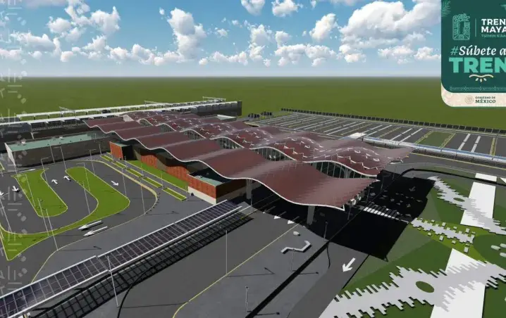 This is how the Tren Maya station in Tulum will look like - The Cancun Post