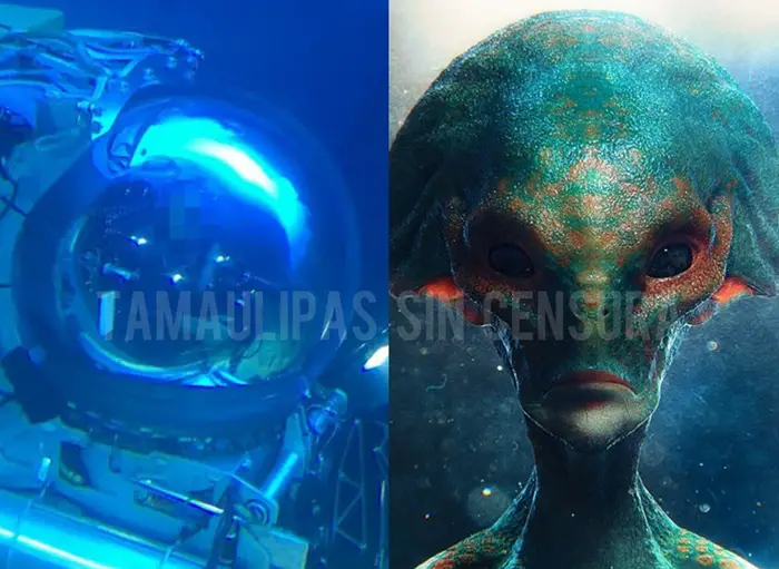 Is there an alien underwater base in front of the coast of Tampico?