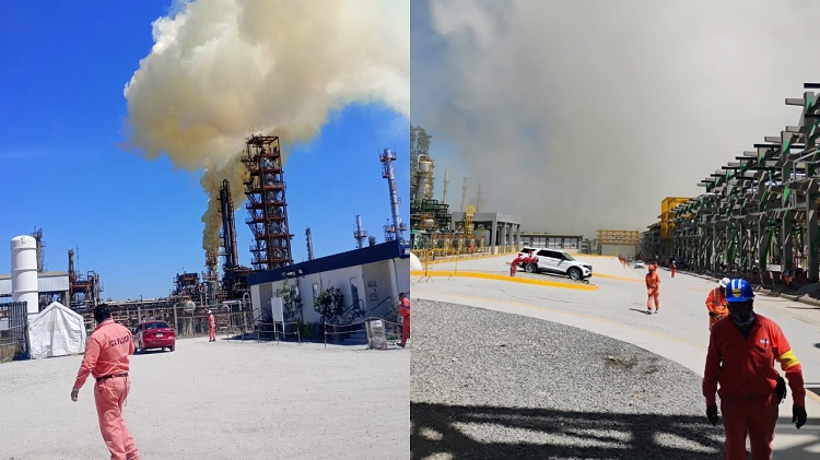 Workers evacuated after sulfur leak is reported at Pemex plant in Tula ...