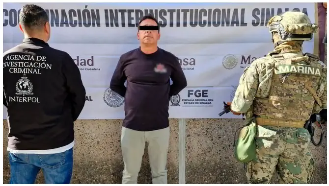 Jesús Guzmán Castro, "El Chuy" is arrested in Culiacán, Sinaloa