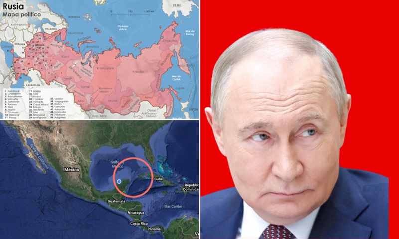 Vladimir Putin seeks to establish the Yucatán-Cuba-Russia corridor with ...